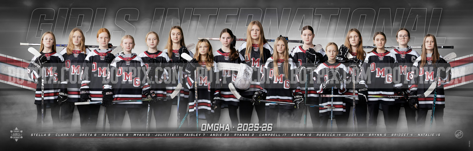 12UA OMGHA 2025-26 GIRLS INTERNATIONAL TEAM PANO – BOTpix.com